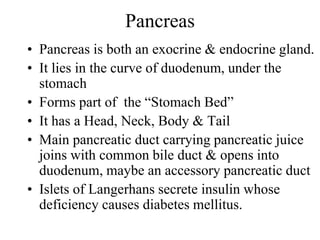 Anatomy & physiology of GIT | PPTX