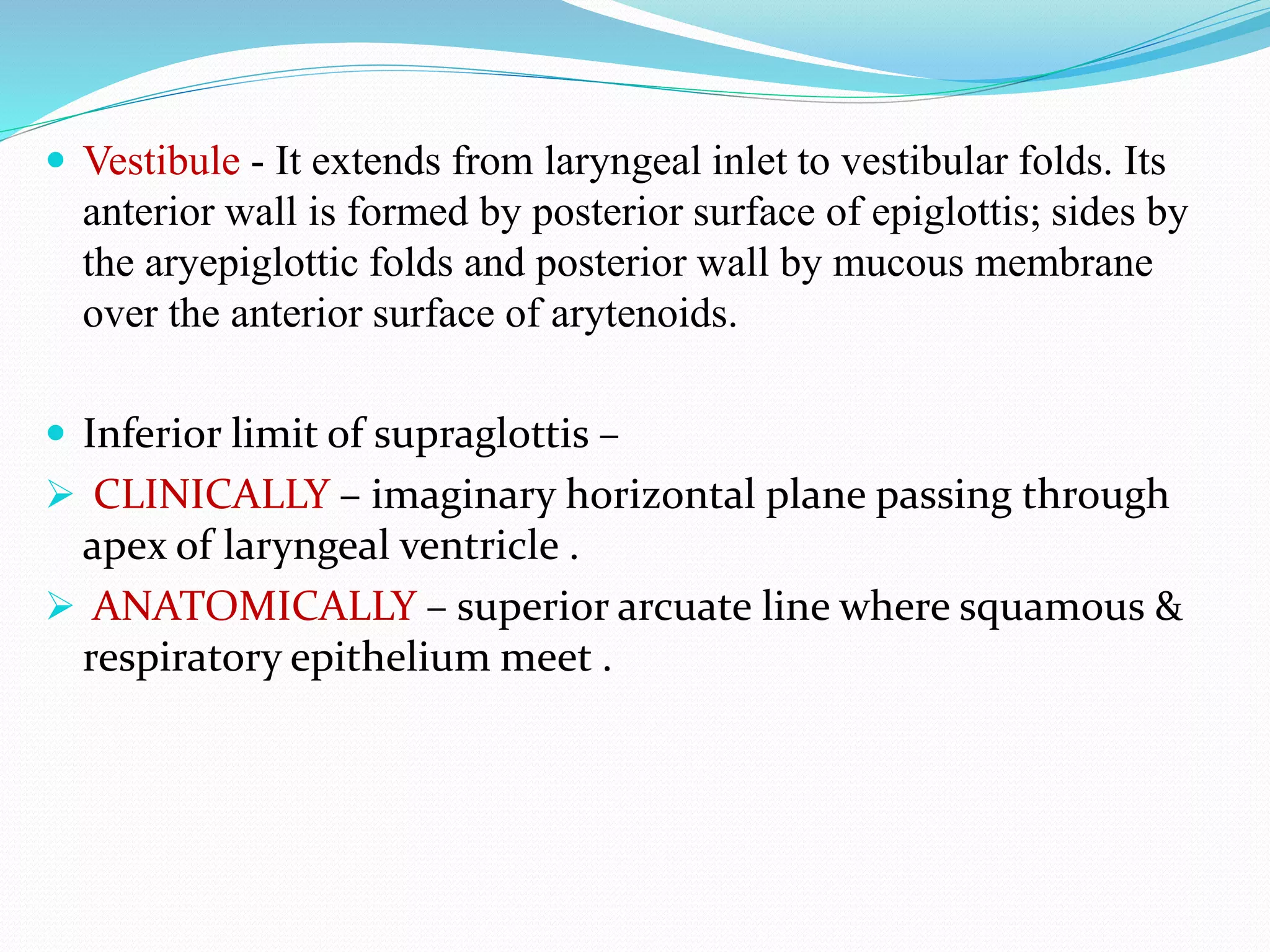 Anatomy & physiology of larynx | PPTX