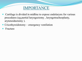 Anatomy & physiology of larynx | PPTX