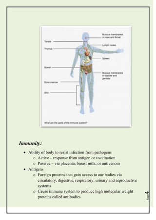 Anatomy & physiology of lymphatic system | PDF