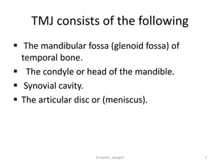 Anatomy & physiology of tmj | PPTX