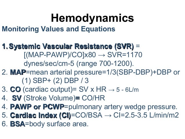 Anatomy, physiology & patophysiology of the cardiovascular
