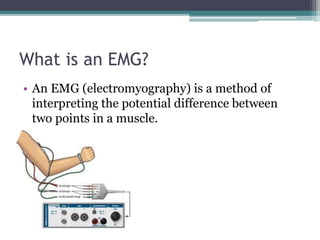 Anatomy project emg | PPT