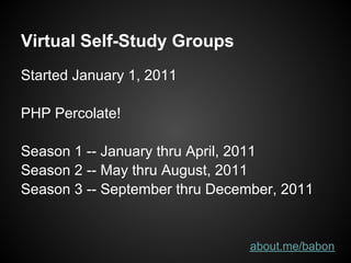 Anatomy of a Virtual Self-Study Group | PDF | Educational Assessment ...