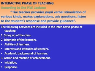Anatomy(structure) and phases of teaching | PPT