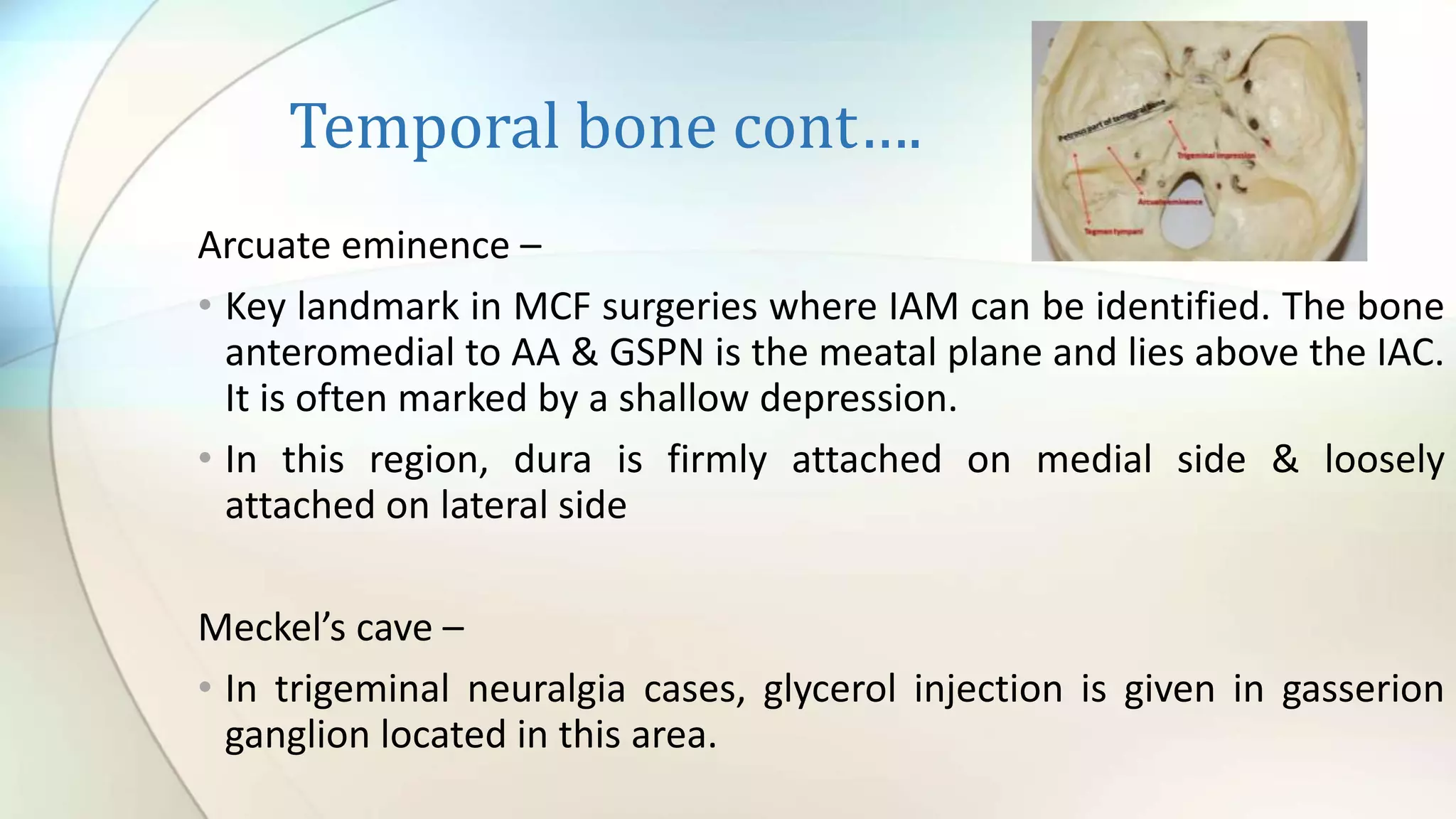 Anatomy of temporal bone | PPTX