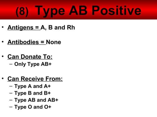 Anatomy Unit 2 Notes: Blood Typing | PPT