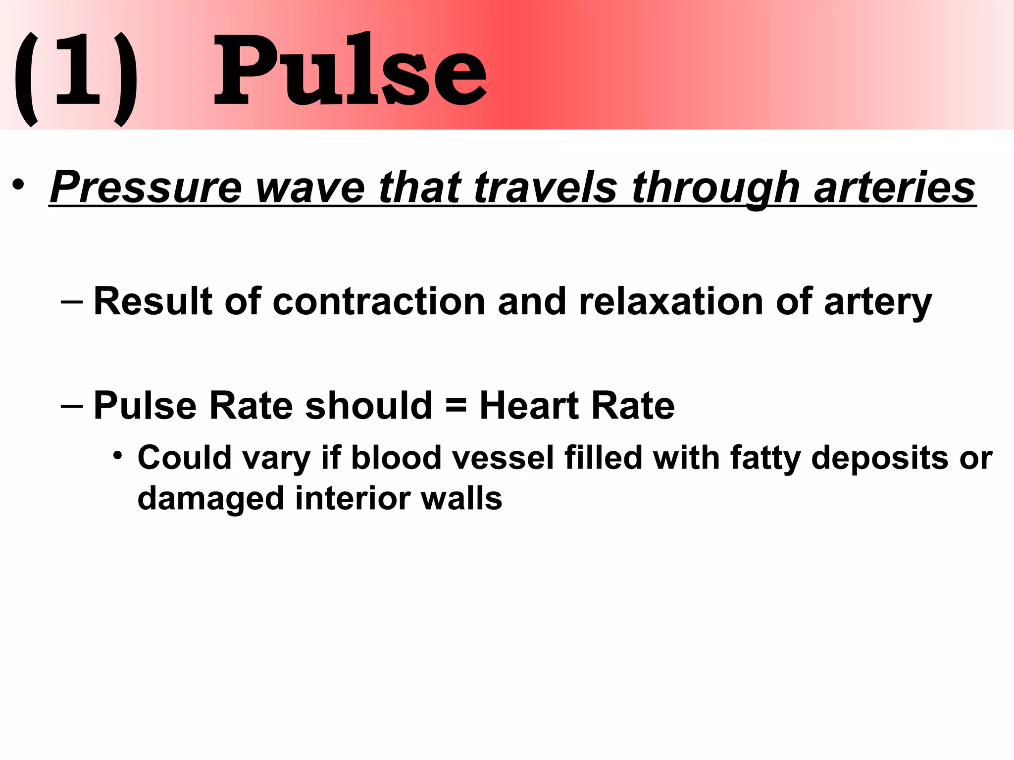 Anatomy Unit 2 Notes: Blood Pressure & Heart Disorders | PPT