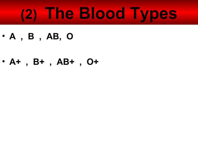 Anatomy unit 3 cardio and respiratory system_blood typing notes | PPT