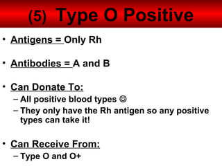 Anatomy unit 3 cardio and respiratory system_blood typing notes | PPT