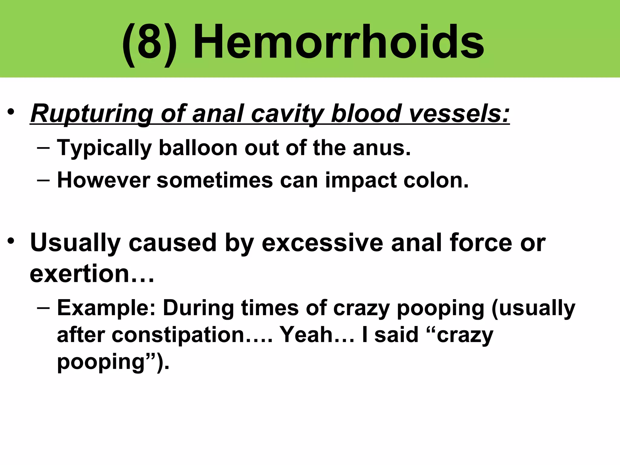 Anatomy Unit 3 Notes: The Large Intestine & Digestive Disorders | PPT