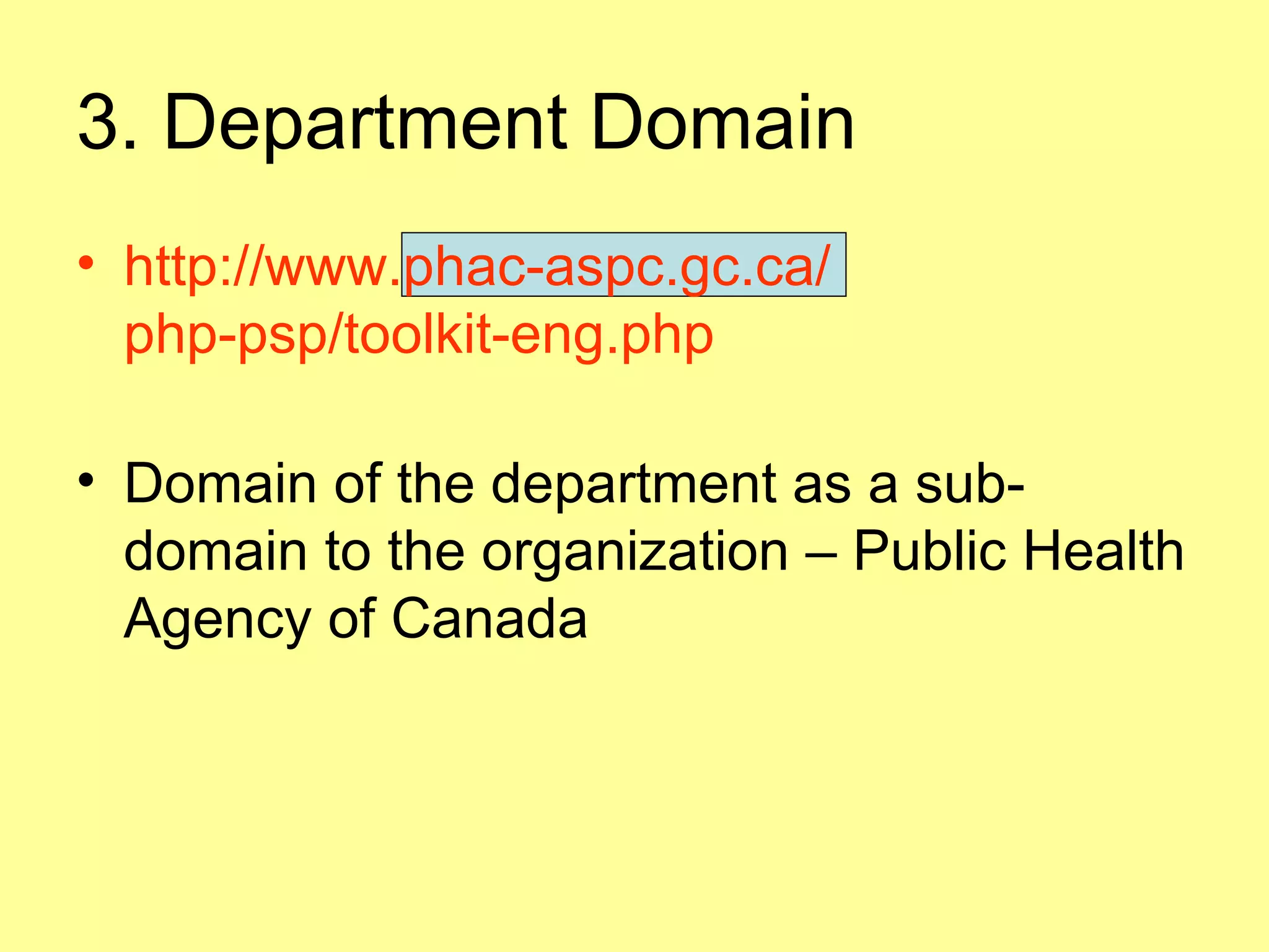 Anatomy of a URL | PPT | Web Development | Internet