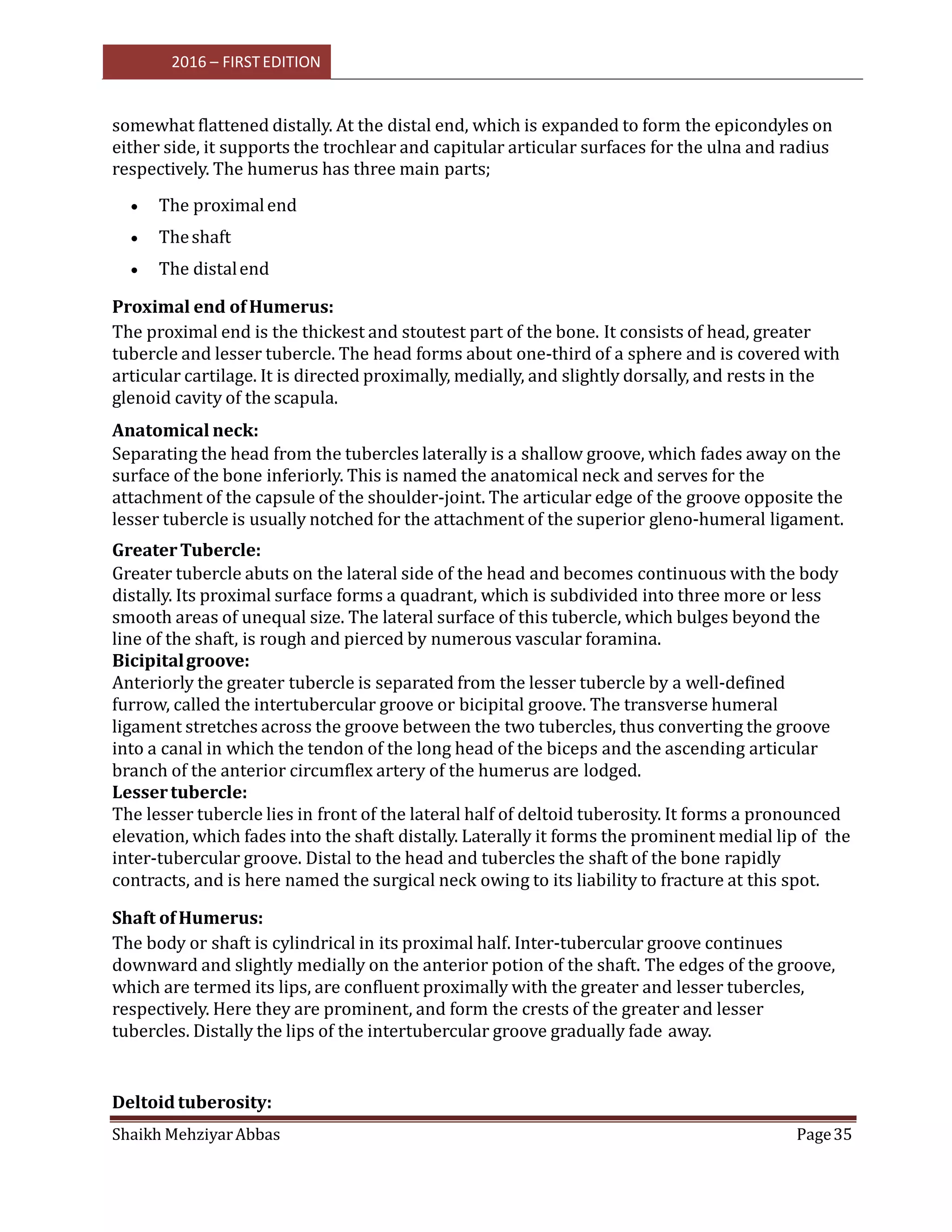 Anatomy vol 1 ( FOR B.P.M.T RADIOGRAPHY TECHNOLOGY 1ST YEAR) | PPTX