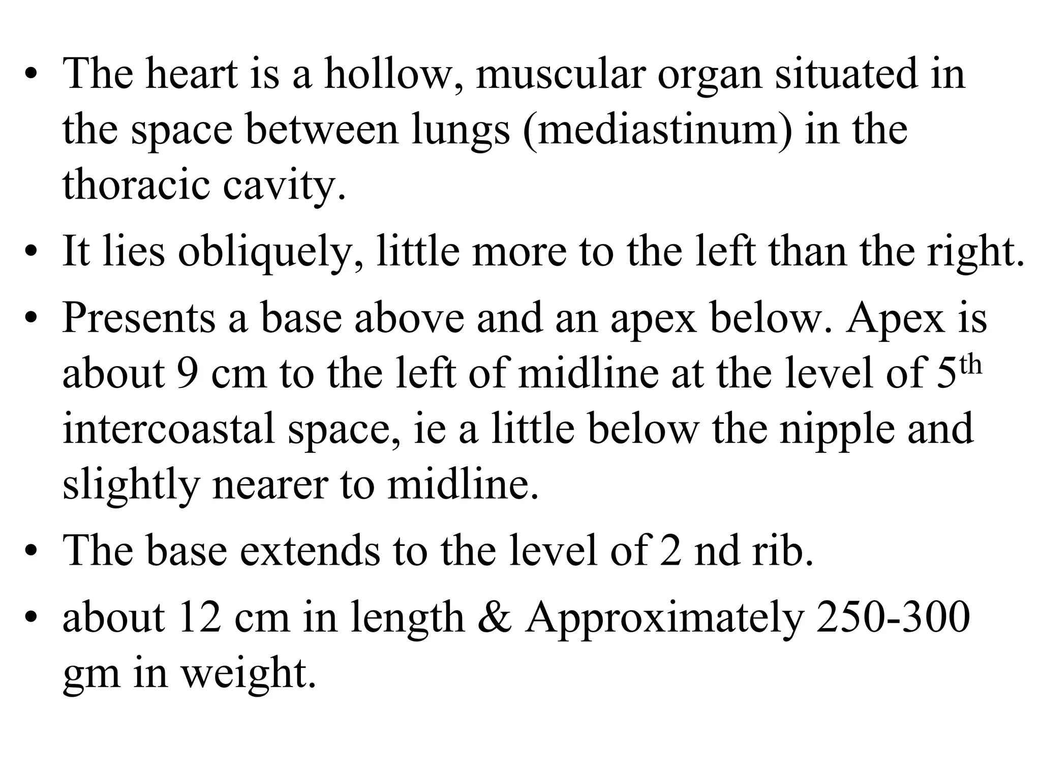 Anatomy & physiology of cardiovascular system | PPT