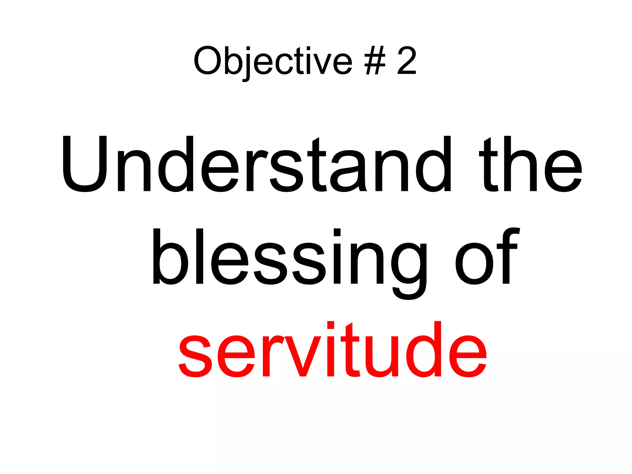 An attitude of servitude creates gratitude | PPT