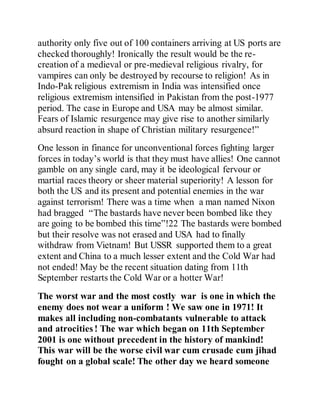 An audit of warfare | PDF