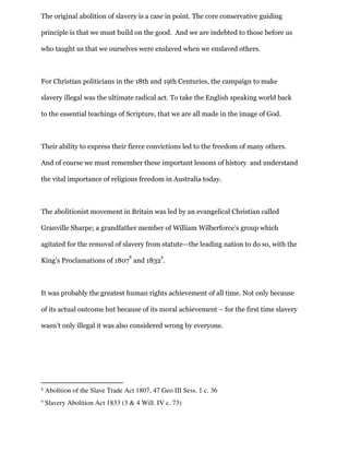 Australian Freedom and an Australian Modern Slavey Act checked copy | PDF