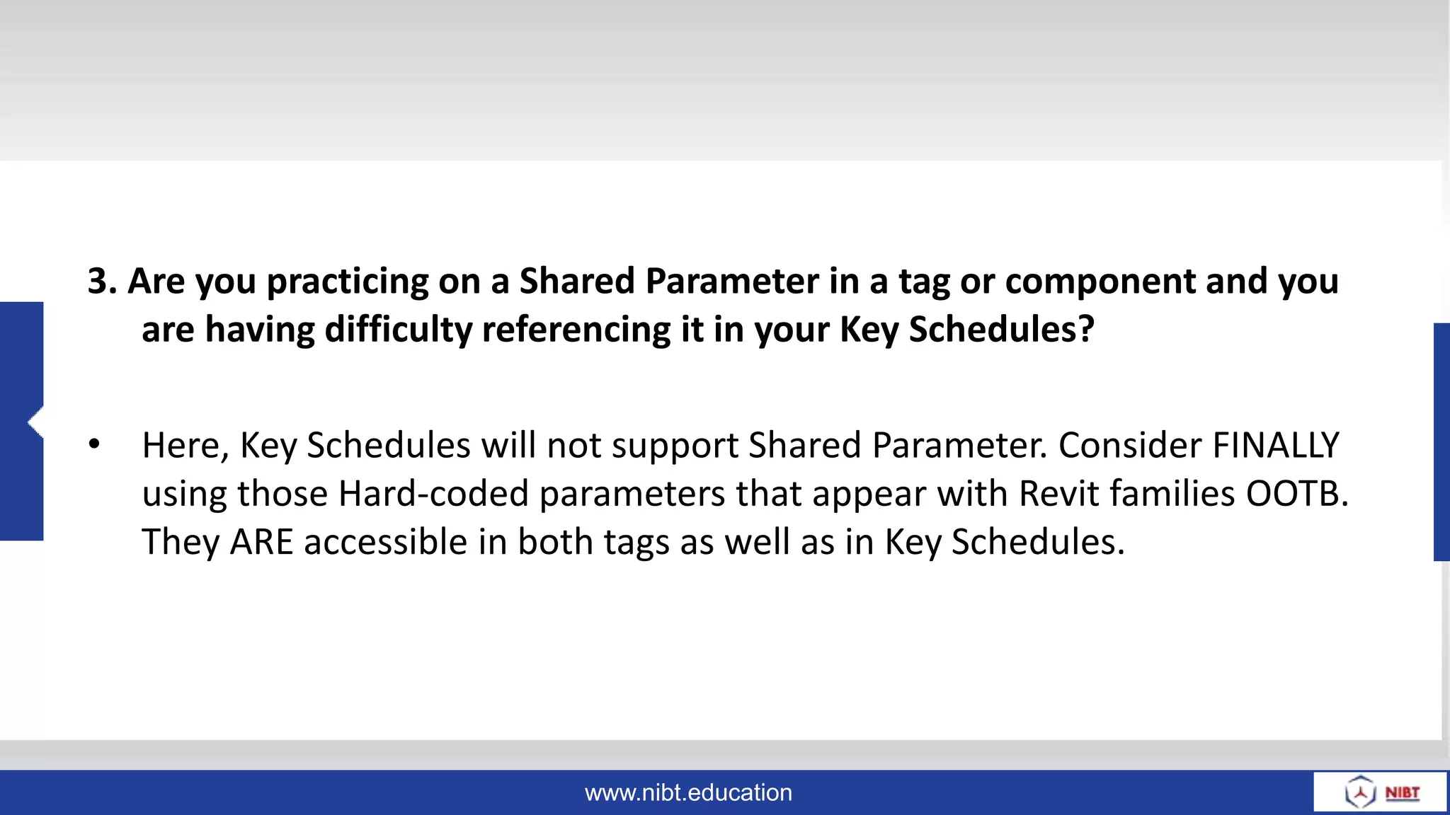 An autodesk revit basic schedule tips | PPTX