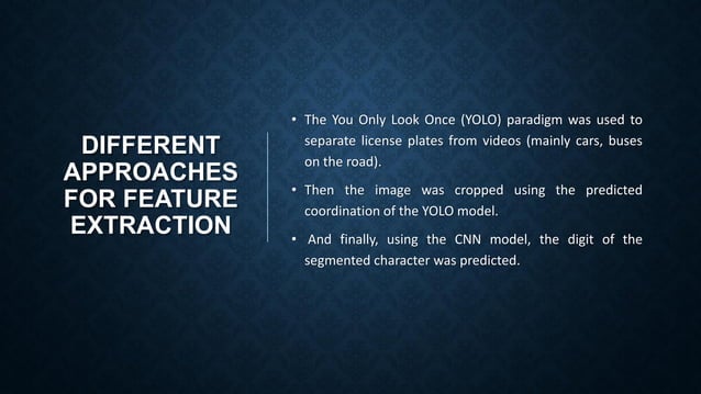 An automated approach for the recognition of bengali license plates ...