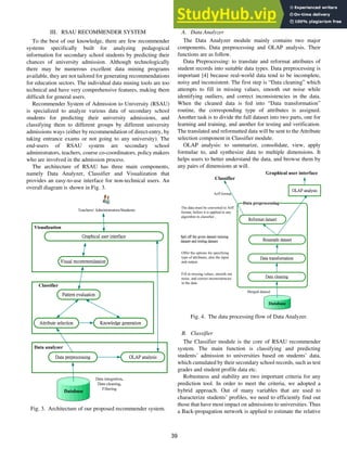 An Automated University Admission Recommender System For Secondary School Students | PDF