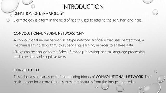 An automatic dermatology diagnosis using convolutional neural network ...