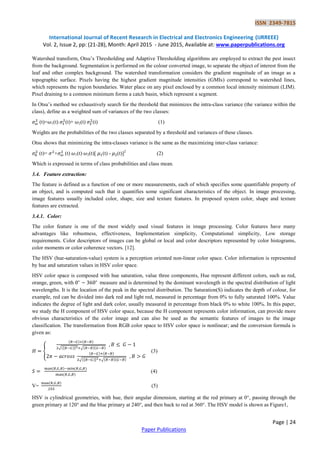 An Automatic Identification of Agriculture Pest Insects and Pesticide Controlling | PDF