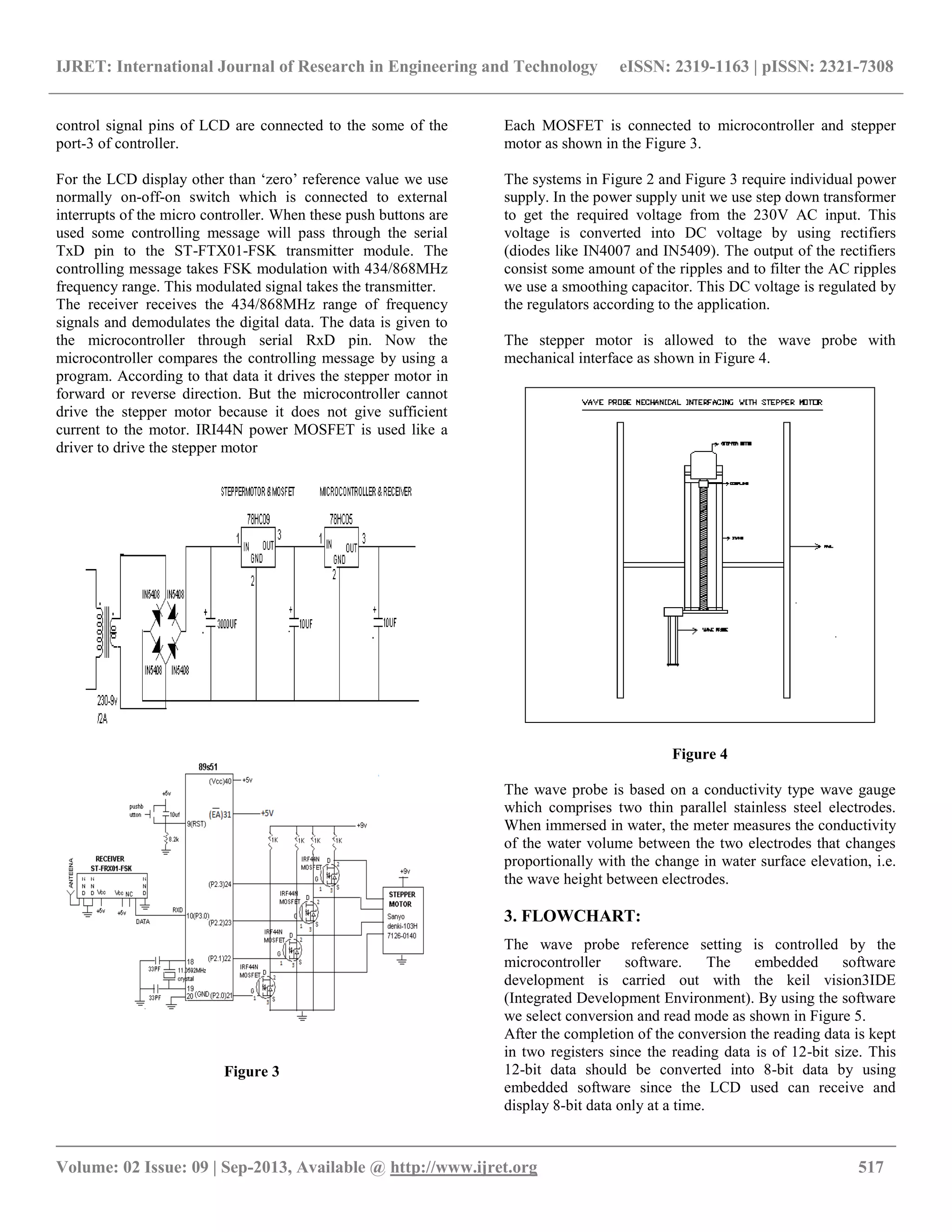 An automatic wave probe reference setting mechanism in a high speed ...