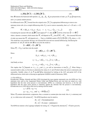 An autoregressive integrated moving average (arima) model for ghana’s ...