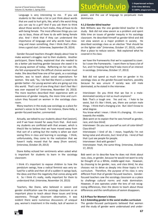 An Avenue for Challenging Sexism Examining the High School Sociology ...