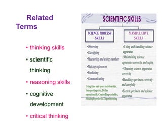 A navigation into science process skills | PPTX