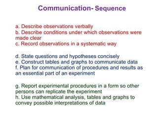 A navigation into science process skills | PPTX
