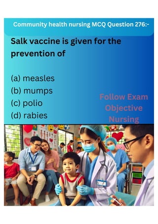 Nursing MCQ Question Set-20 for examinations. | PDF