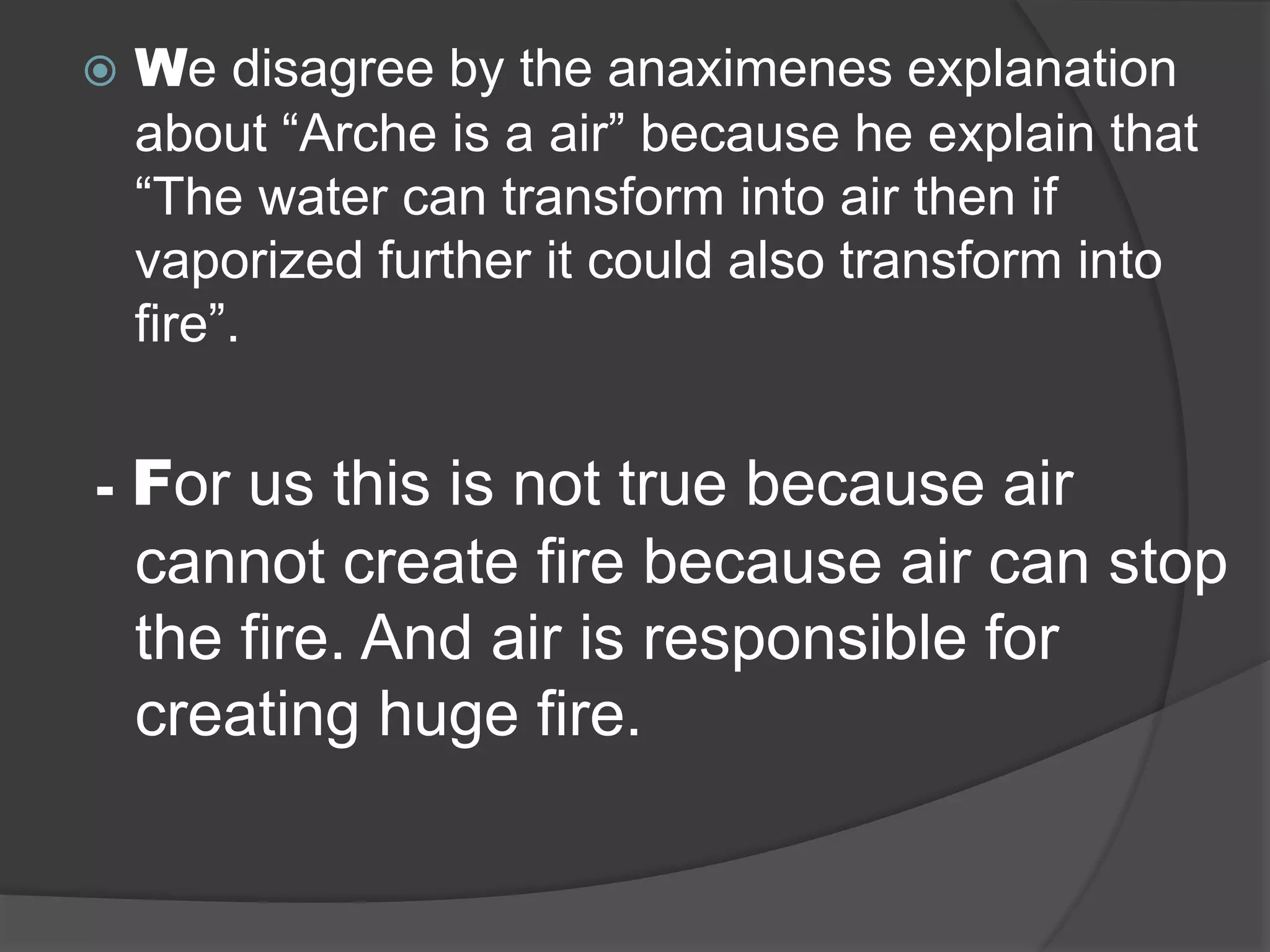 Anaximenes | PPTX