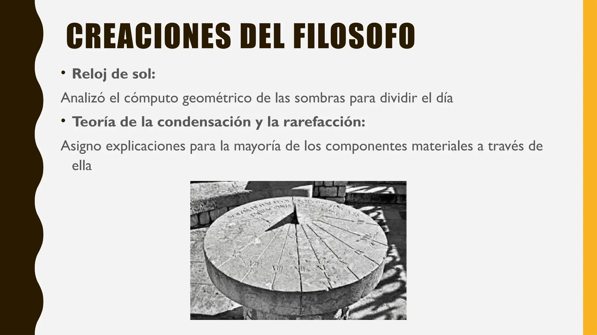 exposicion sobre la vida y creencia de Anaxímenes | PPTX