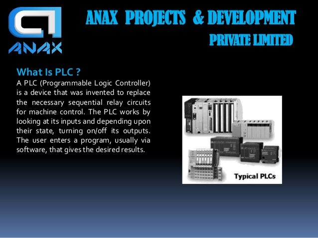 Anax projects & development Providing Best Industrial Automation
