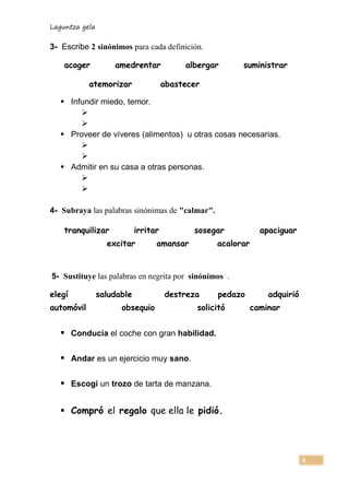 Anaya lengua 5 tema 2 | PDF