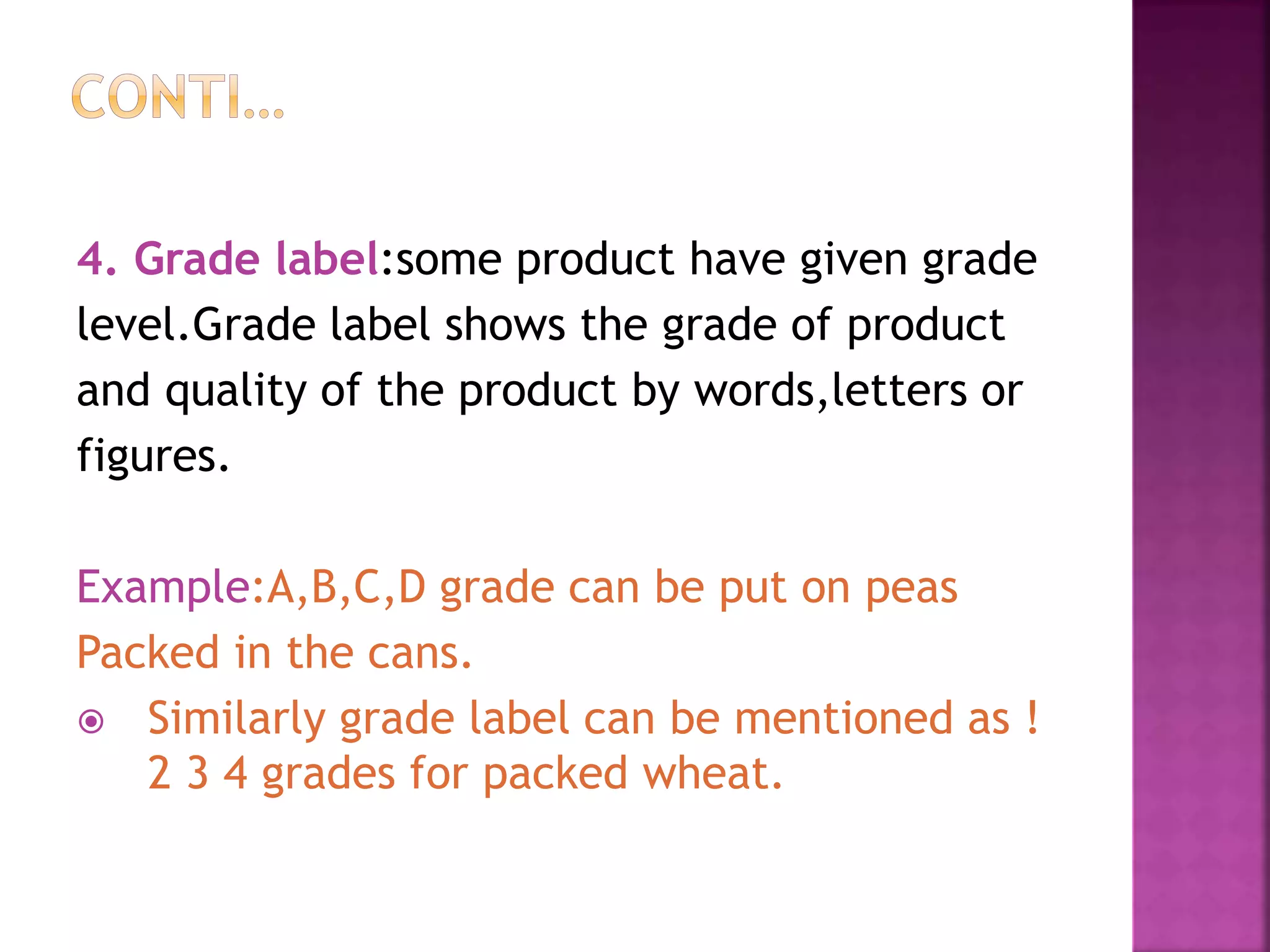 Packaging and labeling | PPTX