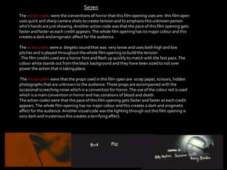 Analyse and codal presentation | PPT