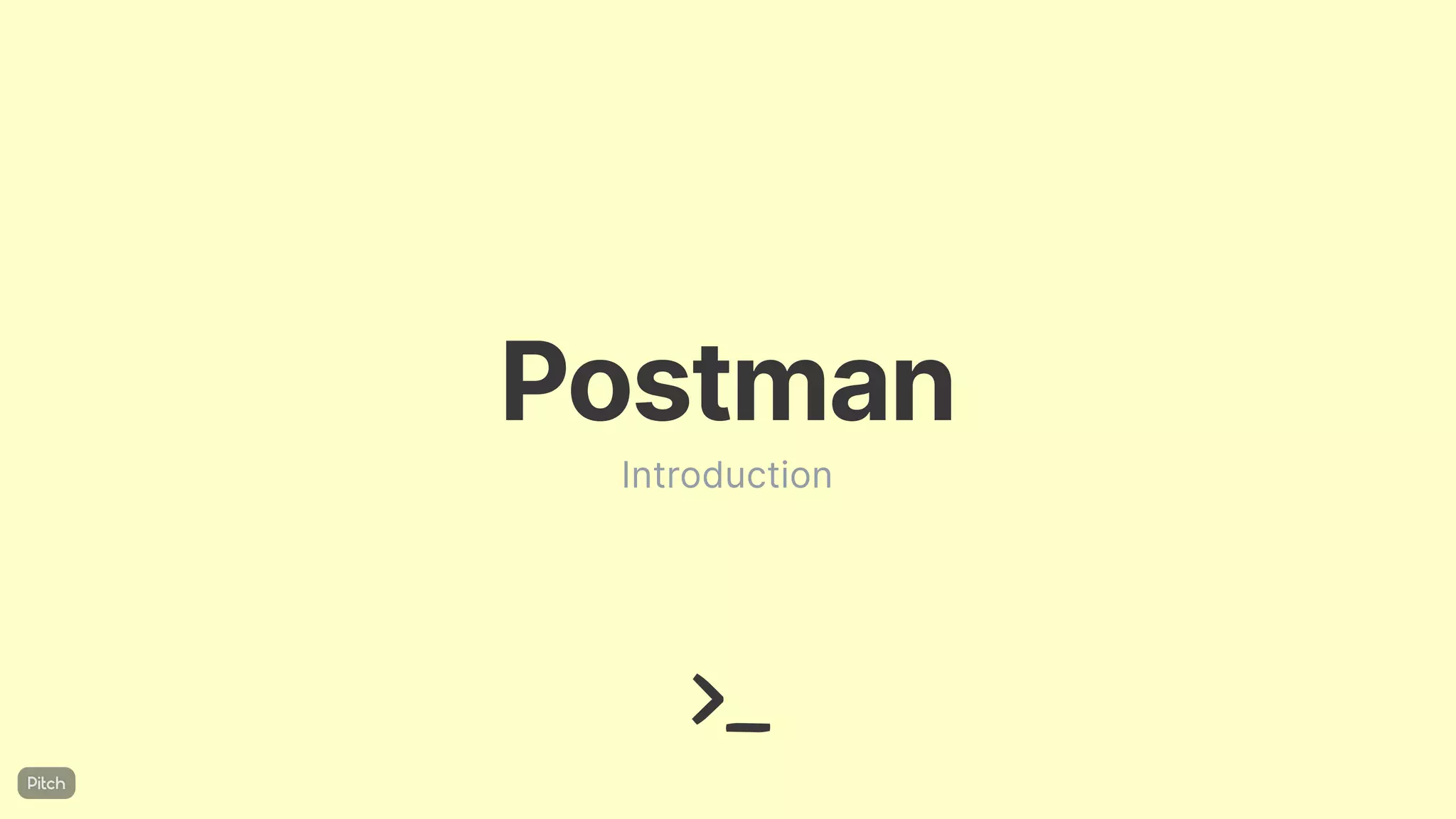 Postman | PPT