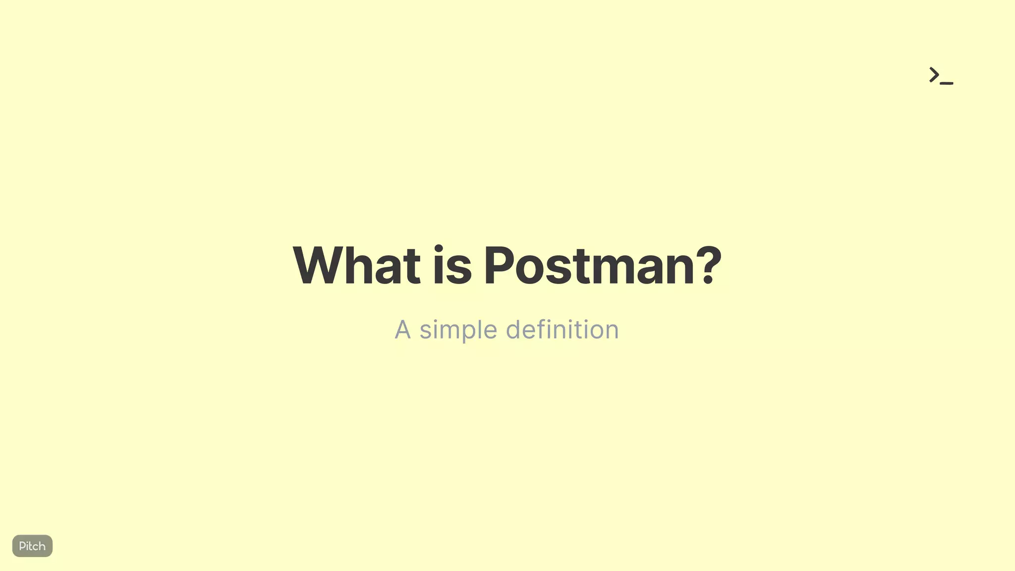 Postman | PPT