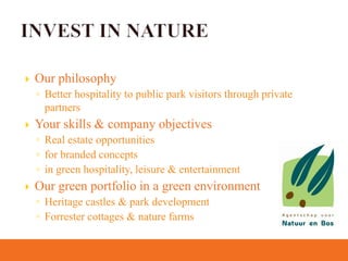 Anb invest in nature | PPT