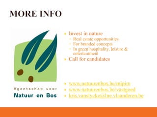 Anb invest in nature | PPT