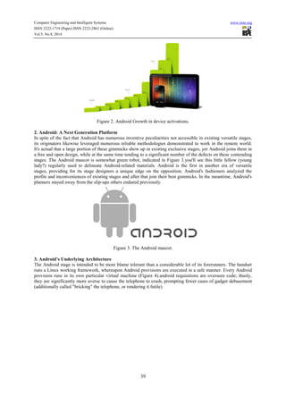 An brief introduction to android operating system | PDF