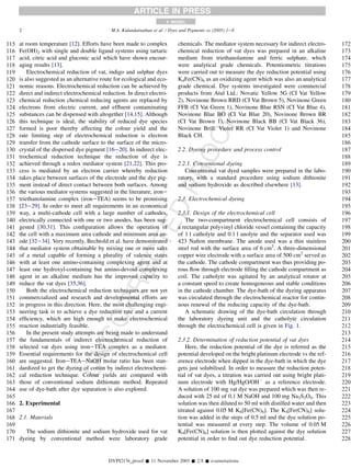 Anbu dye[2] electrochemical dyeing | PDF