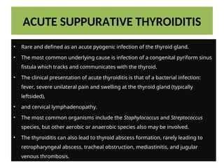ANBU thyroiditis -acute, subacute and chronic.ppt