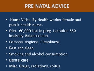 Ante Natal Care | PPTX