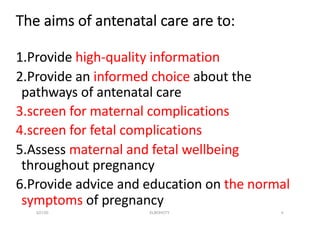 Antenatal care | PDF
