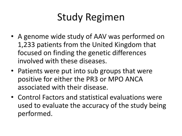 Genetically Distinct differences of ANCA-Associated Vasculitis ...