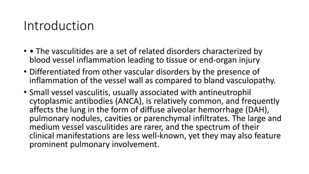 ANCA Associated pulmonary vasculitis.pptx | Lung and Respiratory Health ...