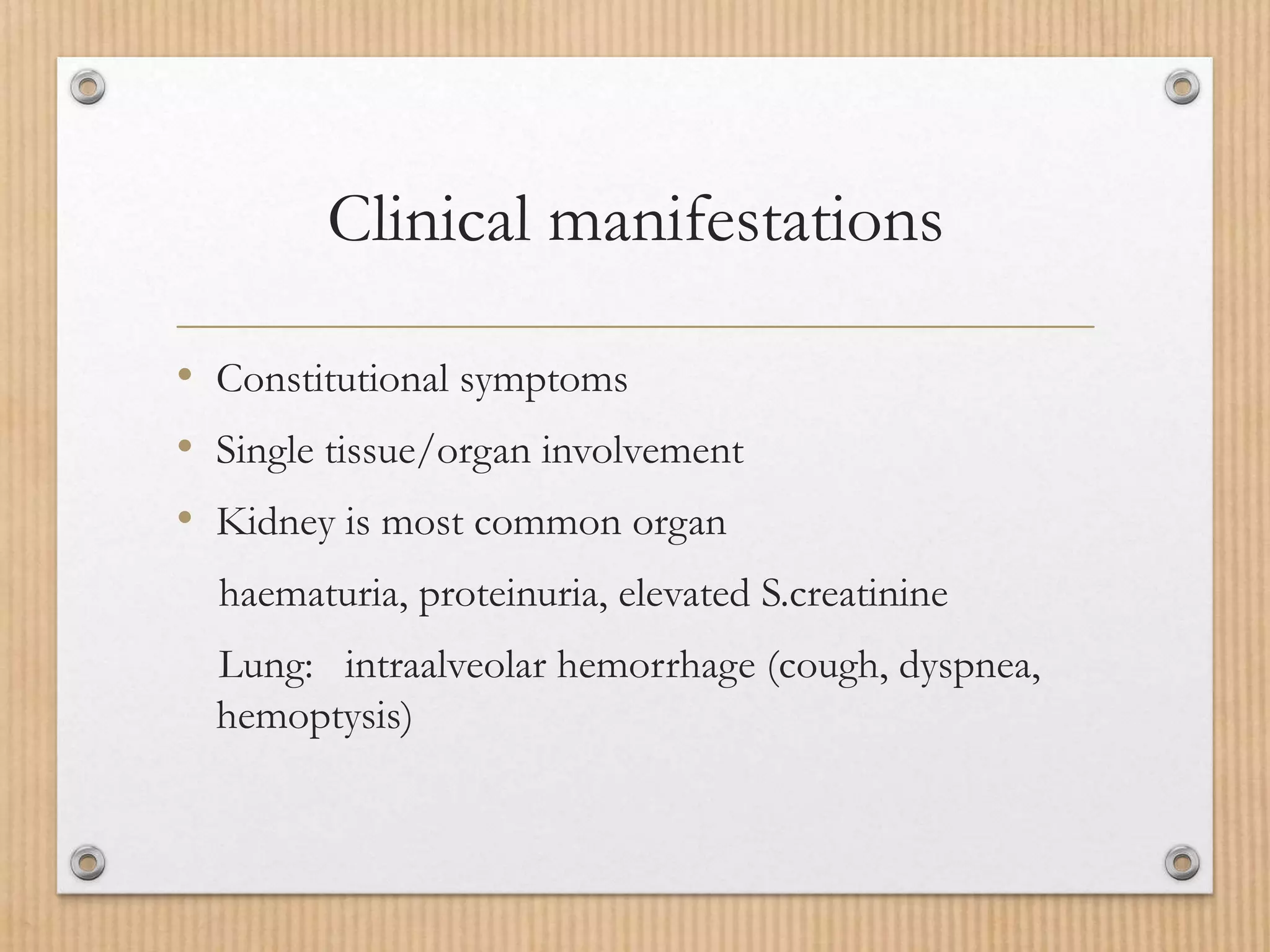 Anca associated vasculitis new | PPTX